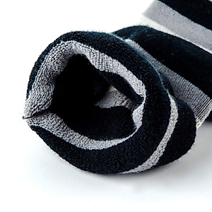 Pure Athlete Value Snowboarding Socks for Men, Women - Warm Ski Sock, Snowboard Pack (1 Pair - Black/Grey, L/XL)