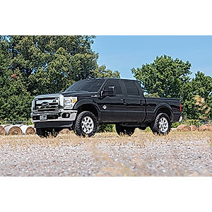 Rough Country 2" Leveling Kit w/Track Bar Bracket for 17-22 Super Duty - 51017