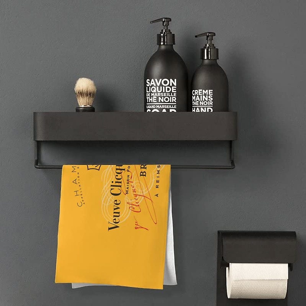 Ochteri V-Euve C-Licquot Hand Towels Towel for Bath Fitness Sports Yoga Travel Gym Bathroom Shower Hand Towel 12 x 27.5 inches