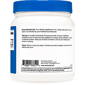 Nutricost Calcium Ascorbate Powder (Vitamin C and Calcium Complex), 500 Grams - Non-GMO and Gluten Free