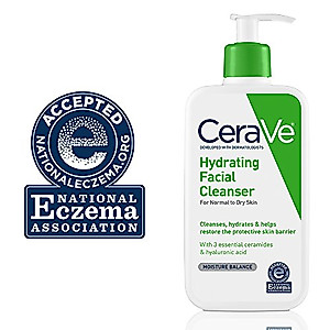 CeraVe Hydrating Facial Cleanser for Daily Face Washing