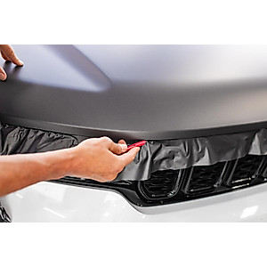 THE WRAP INSTITUTE - Design Lab Ninja Knife Vinyl Wrap/PPF Cutting Tool + 50-Pack of Design Lab Samurai/Ninja Knife Blades (Knife + Blades Combo Set) - Red