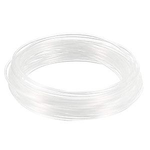 uxcell 3D Pen Filament Refills,32.5Ft,1.75mm PLA 3D Printer Refills,Dimensional Accuracy +/- 0.02mm,Transparent