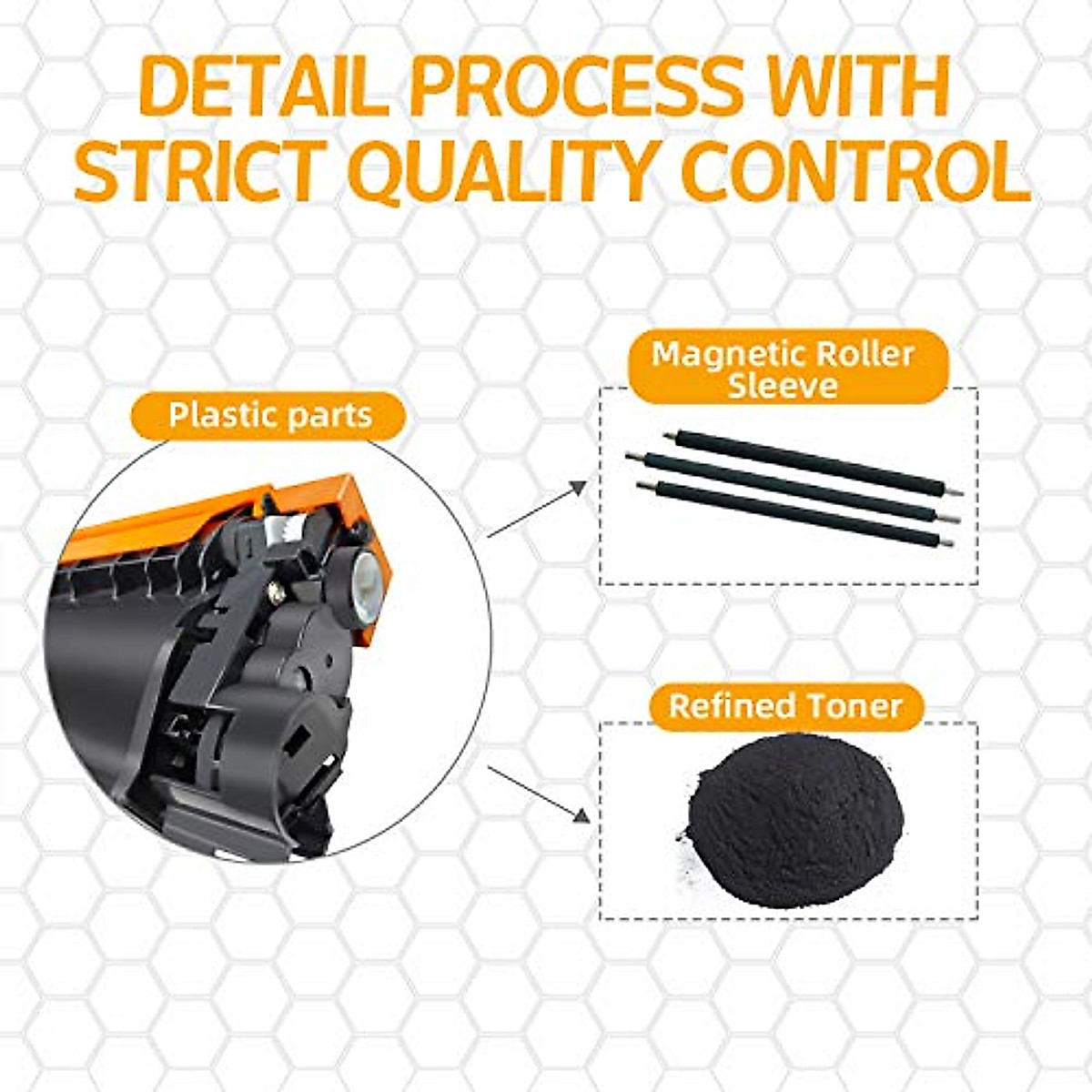 CHINGER Compatible Toner Cartridge Replacement for Brother TN660 TN-660 TN630 for HL-L2300D HL-L2320D HL-L2380DW HL-L2340DW MFC-L2700DW MFC-L2707DW DCP-L2540DW Printer (Black, 2-Pack, High Yield)