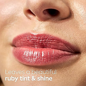 NIVEA Cherry Lip Care, Tinted Lip Balm Pack with Shea Butter, Nourishing Oils and Vitamin C & E, 3-in-1 Moisture, Repair and Color, 0.17 Oz Stick, Pack of 4