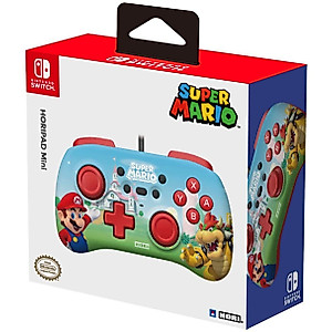 Nintendo Switch HORIPAD Mini Super Mario by HORI Officially Licensed by Nintendo