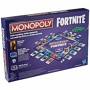Monopoly: Fortnite Edition Board Game Inspired by Fortnite Video Game Ages 13 & Up