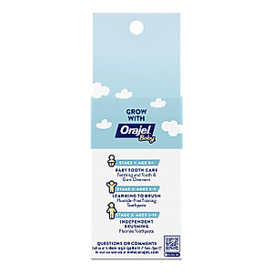 Orajel Baby Cooling Tablets for Teething with Vitamin D, 100 Quick Dissolve Tablets,White