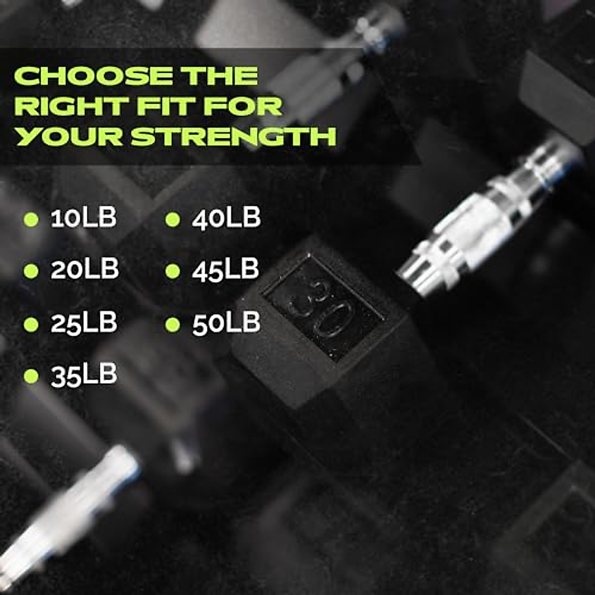 Rage Fitness Rubber Coated Dumbbell - No Roll Design Easy-Grip Steel Knurled Handle, Weights Dumbbell Set for Strength Training, Workouts - Ideal Weights Set for Home Gym - SOLD INDIVIDUALLY - Black (55 LB)