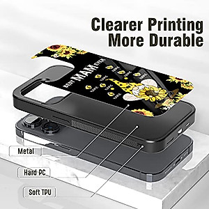 Customize Name Phone Cases Cute for iPhone 11 12 13 14 Pro Max Plus Mini Xr Xs, Samsung Note 7 8 9 10 20 S21 S22 S23 Ultra Plus, Moto 20 Pro Lite, Pixel 4 5 6 7 Pro, LG (Bee Gnome)