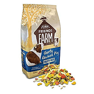 Supreme Tiny Friends Farm Gerty Guinea Pig Tasty Mix, Apple Strawberry, 2lbs