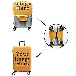 Ystardream Van Gogh Starry Night Travelling Luggage Cover Washable Suitcase Protector Anti-scratch Suitcase Cover Colorful Luggage Suitcase Protective Cover Fits20 inch Inch