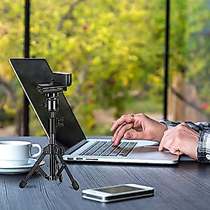 Webcam Tripod Stand Extendable Desktops Tripod for Camera/Phone/Webcam, Desk Tripod Mount Holder Compatible with Logitech Stream Webcam C925e C922x C922 C930e C930 C920 C615 /Camera/iPhone/Ring Light