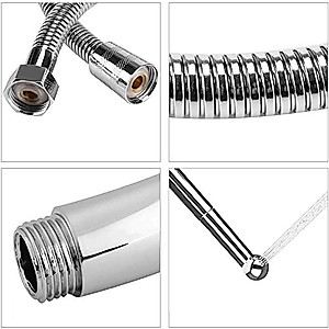 7 Holes Shower Head Hand Held Bidet Sprayer for Toilet, Bidet Attachment with Precision Pressure Control Jet Spray - Ergonomic Handheld Bidet for Toilet - Bidet Sprayer, Hook up and Hose Set