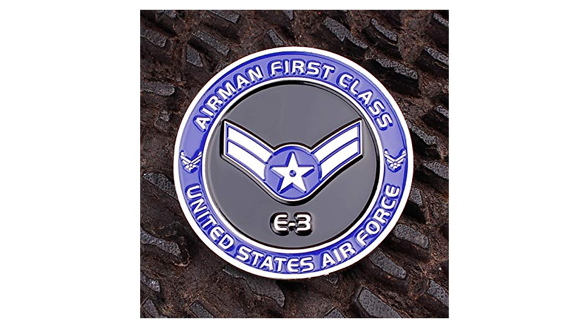 USAF Airman First Class Challenge Coin - Official Military Gift