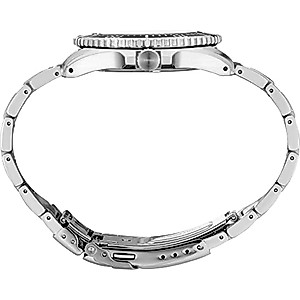 SEIKO SNE589 Watch for Men - Prospex Collection - Stainless Steel Case and Bracelet, Black Dial