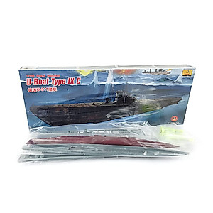 Toucan Rc Hobby Minihobby 80915 1/200 German U-Boat Type Ix C Submarine Model Kit with Motor DIY