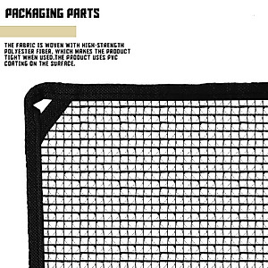 TANG Outdoor Air Conditioner Mesh Cover for Outside AC Units 36"x36" Air Conditioning A/C Top Cover Keep Leaves Debris Out with Bungee Cords All Seasons