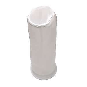 Reefsys 4 Inch Ring Cylindrical Nylon Filter Socks 200 Micron 4-Pack