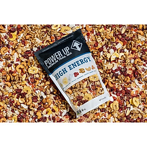Power Up Premium Trail Mix - High Energy Trail Mix 14oz, Gluten Free, Vegan, Non-GMO