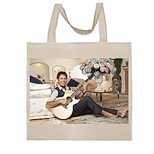 FC Carino Cliff Richard - A Nice Graphic Cotton Canvas Tote Bag FCA #FCAG534454