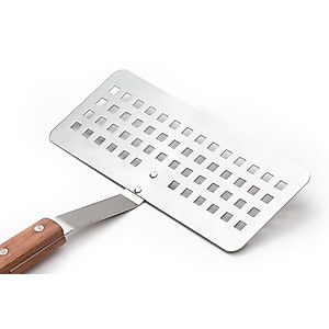 Outset Rosewood Collection Slotted Fish Spatula, Stainless Steel