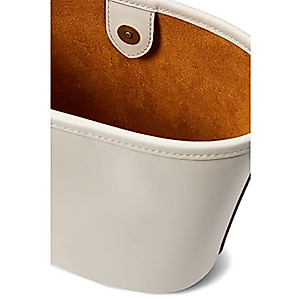 Coach Glovetanned Leather Dakota Bucket Bag 16 Women’s Leather Bag - Magnetic Snap Closure - Textile Lining Chalk One Size One Size