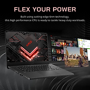 asus ROG Zephyrus G15 15.6'' 240Hz QHD Gaming Laptop, AMD Ryzen 9 6900HS, GeForce RTX 3080 8GB GDDR6, 40GB DDR5 RAM, 1TB PCIe SSD, Backlit Keyboard, HD Webcam, Win 11 Pro, Gray, 32GB USB Card