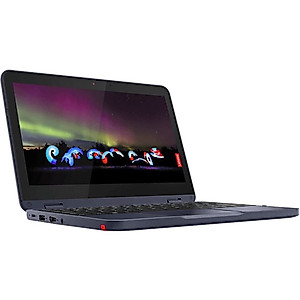 Lenovo - 300W Gen 3 - 2-in-1 Educational Computer - Laptop for Students - AMD 3015e Dual-Core Processor - 11.6" HD Touchscreen Display - 4GB Memory - 64GB Storage - Windows 10 Pro