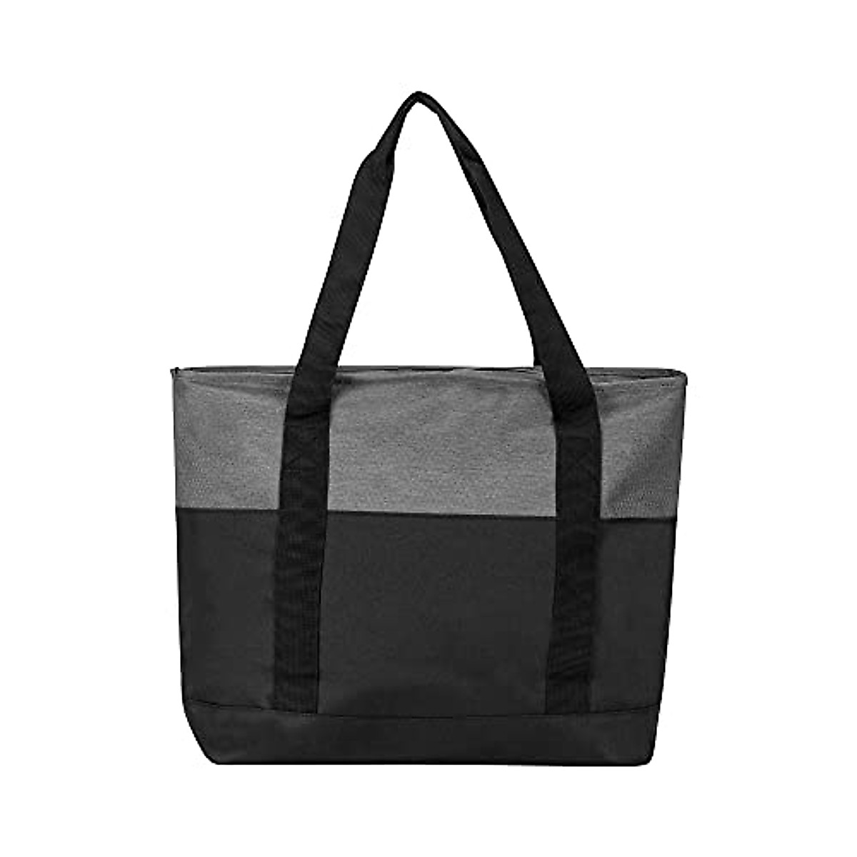 Champion unisex adult Signal Gym Tote Bags, Grey/Black, One Size US