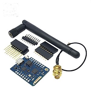 D1 Mini Pro NodeMCU-Based WiFi-SoC ESP8266 ESP-12 IoT Microcontroller w/ 16MB Flash, Micro-USB Connection & External Antenna