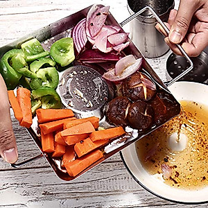 Beer Can Chicken Holder Stainless Steel Roaster Rack Includes Metal Canister and Drip Pan for Oven or Grill Smoker, Dishwasher Safe