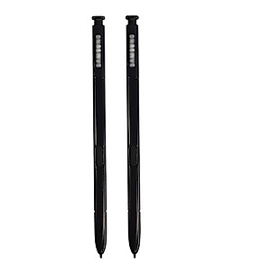 HQB-Star 2PCS Stylus Pen for Samsung Galaxy Note 8 Note8 N950 N950F N950FD N950U Stylus Touch S Pen Replacement +Tips/Nibs+Eject Pin+Micro USB to Type C Adapter Black