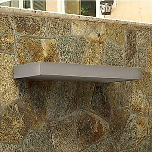 Danver Stainless Steel Floating Shelf, 36-Inch