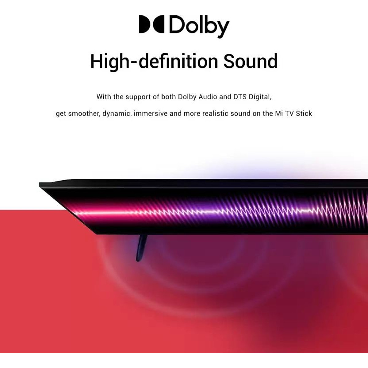 Xiaomi Mi TV Official US Version 1GB RAM +8GB ROM, Portable Streaming Media Player HD Playback 1080P HDR Netflix Quad Core 64 Bit Android TV 9.0, Bluetooth remote with Google Assistant