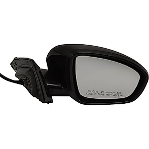 Kool Vue Passenger Side Power Heated Mirror for Nissan Altima 2019-2023 With Signal Light Paintable For Models Without Side View Camera