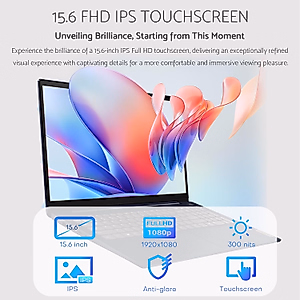 Lenovo IdeaPad 3 15.6 Inch FHD Touchscreen Business Laptop, Intel Core i5, 16GB RAM, 1TB SSD, Windows 11 Pro, HDMI, SD Card Reader, Abyss Blue, PCM