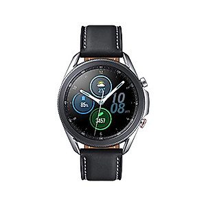 Samsung Galaxy Watch3 Watch 3 (GPS, Bluetooth, LTE) Smart Watch with Advanced Health Monitoring, Fitness Tracking, and Long Lasting Battery (Silver, 41MM) (Renewed)