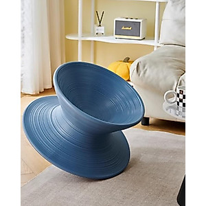 ENHEN 360° Swivel Gyro Chair Furniture, Outdoor/Indoor Rotating Spun Recliner, Relaxing Child Sense Sports Equipment for Backyard/Party/Bedroom