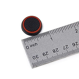 NC 2X Joystick Thumb Stick Grip Cover s for Game Controller Universal Red