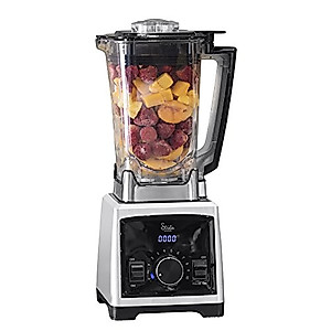 Monoprice Pro High Powered Blender With 6 Stainless Steel Blades, 2 Liter Capacity, 1450 Watts, 25000 rpm Motor, BPA Free And Dishwasher Safe From Strata Home Collection