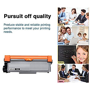 SOLER Compatible Toner Cartridge Replacement for Brother TN630 TN660 Toner Cartridge for HL-L2300D DCP-L2540DW HL-L2360DW HL-L2380DW MFC-L2707DW DCP-L2520DW HL-L2320D Printer(Black, 10-Pack)