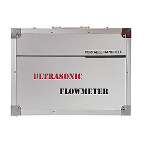 HKNDT TUF-2000H Ultrasonic Flow Meter Flowmeter Water Flowmeter with TM-1 Clamp on Transducer for DN50-700mm Pipe