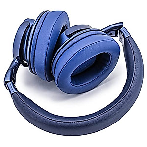 Ear Pads Compatible with WaveSound 3 Headphones, Protein Leather/Memory Foam Ear Cushions (Blue)