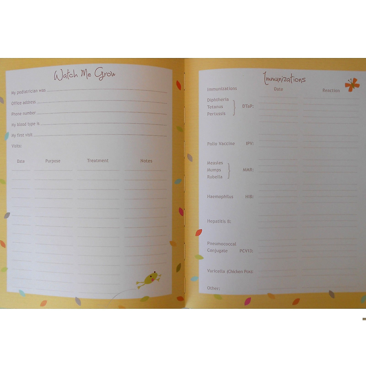 C.R. Gibson Stepping Stones "Baby's World" Baby's First Memory Book - Animals - Style May Vary