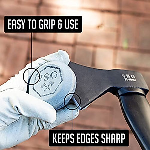 Axe Sharpener Tool - Machete Sharpener - Throwing Hatchet Sharpening Stone - Garden Tool Sharpener - Speedy Sharp - Knife Sharpener - Sword Sharpener