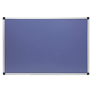 Amazon Basics Monthly Calendar Whiteboard Dry Erase and Cork Board, Silver Aluminium Frame, 24 x 36 Inches