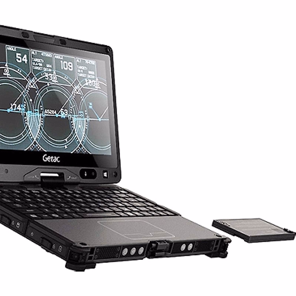 Getac V110 Rugged Convertible Durable Outdoor Laptop/Tablet PC
