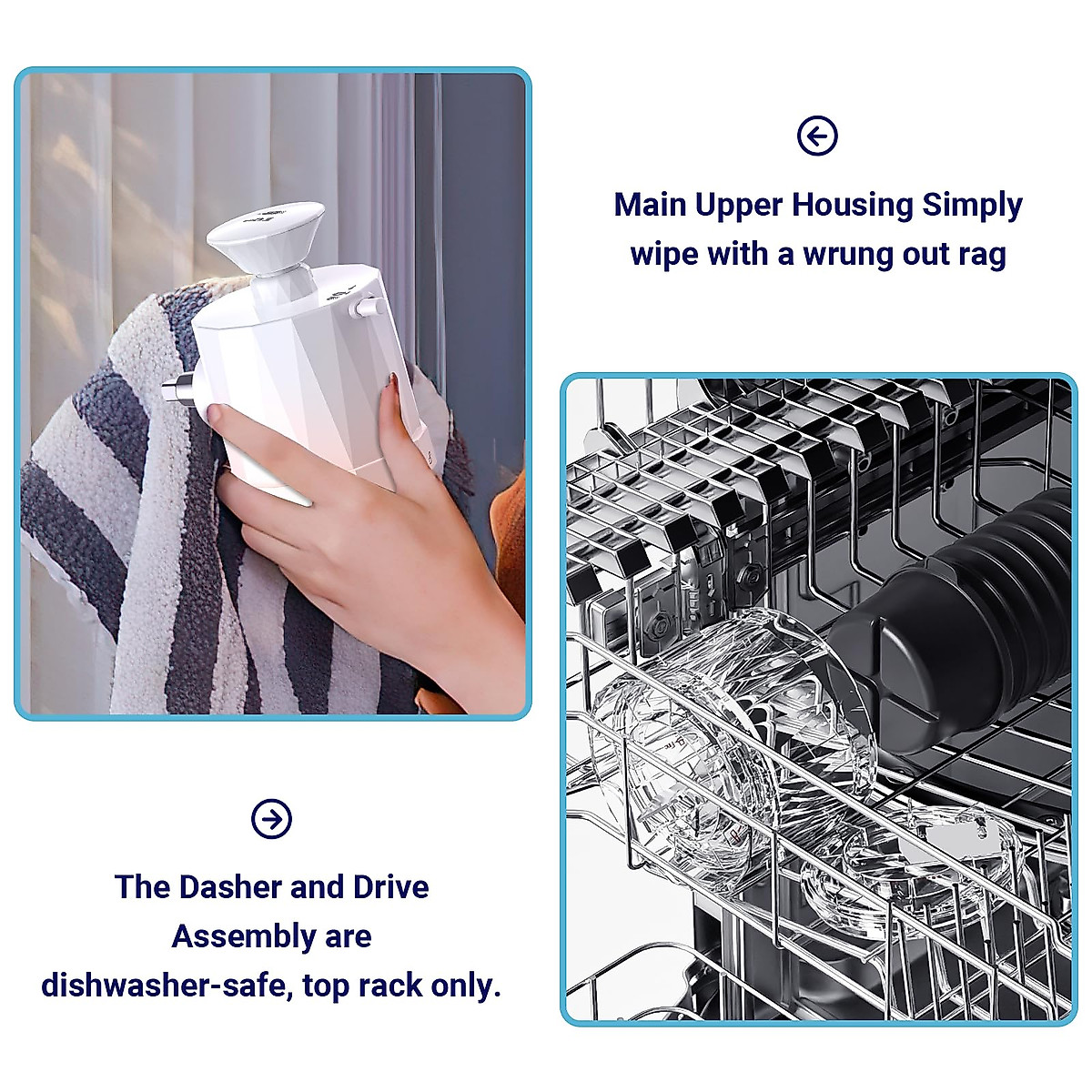 GVODE Shaved Ice Attachment for KitchenAid Stand Mixer, Snow Cone Shaved Ice Machine with Coarse and Fine Blades,8 Ice Cube Molds,Kitchen Aid Accessories and Attachments