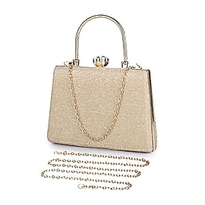 UBORSE Women Clutch Bag Small Crystal Bag Elegant Clutch Evening Purse for Wedding Cocktail Party